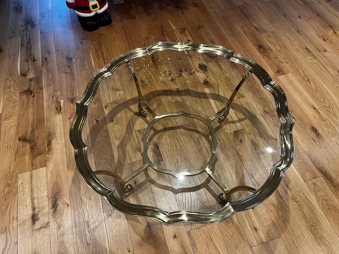 La Barge Scalloped Edge Coffee Table - Etsy