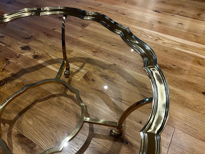 La Barge Scalloped Edge Coffee Table - Etsy
