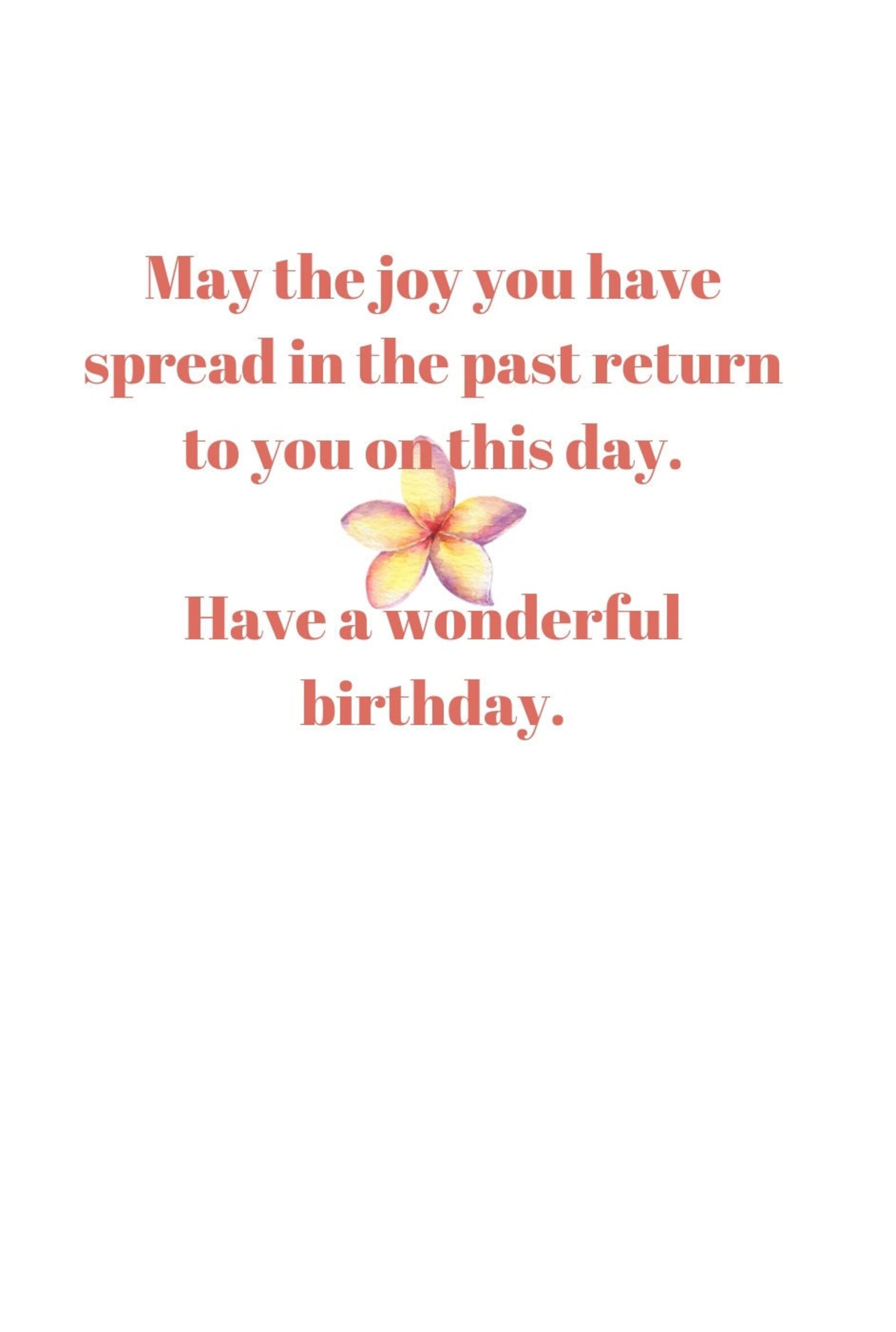 Printable Birthday Card. Downloadable Birthday Card. Digital Birthday ...