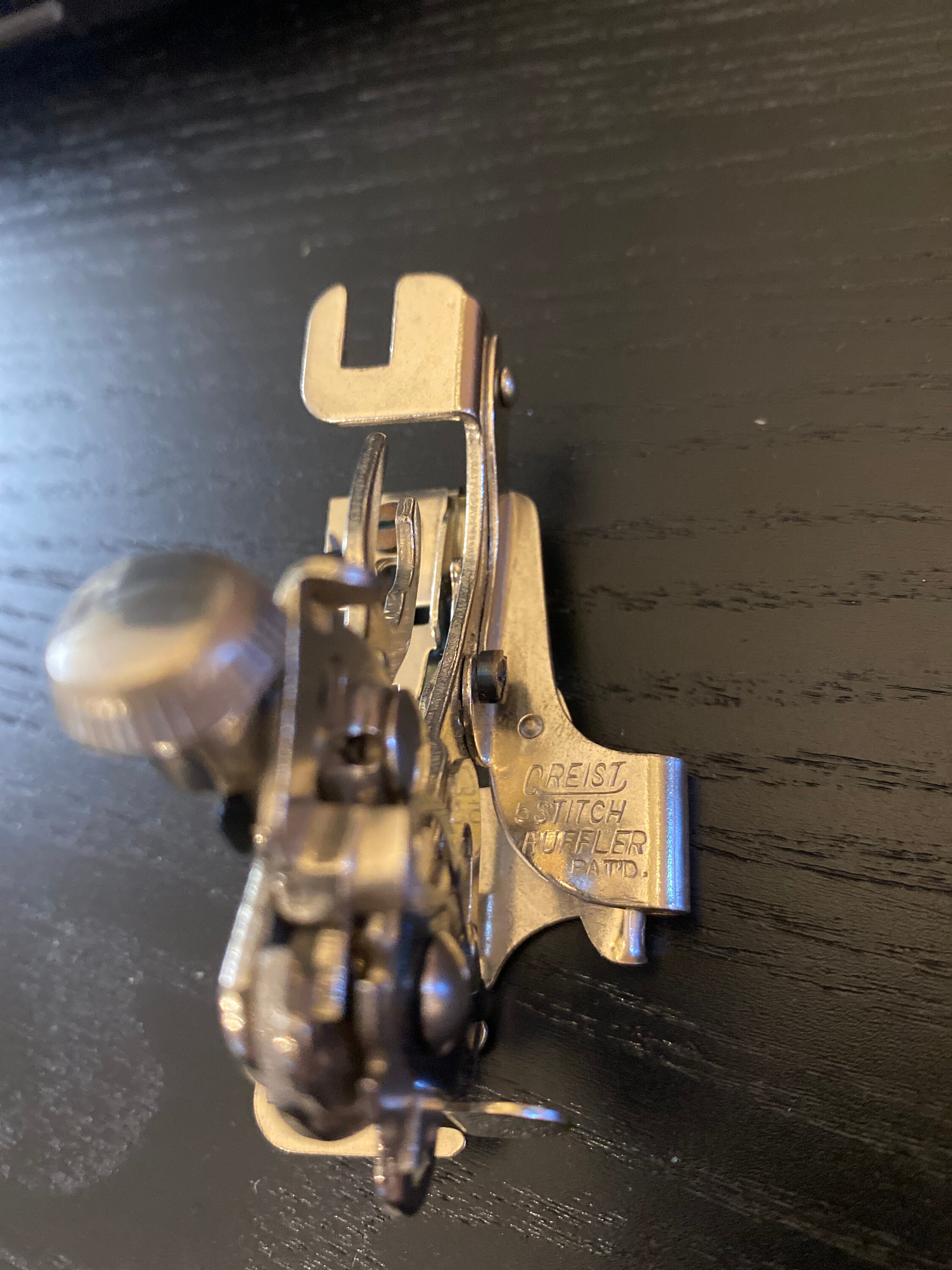 Vintage Greist Sewing Machine 9 Attachments in Original Tin - Etsy