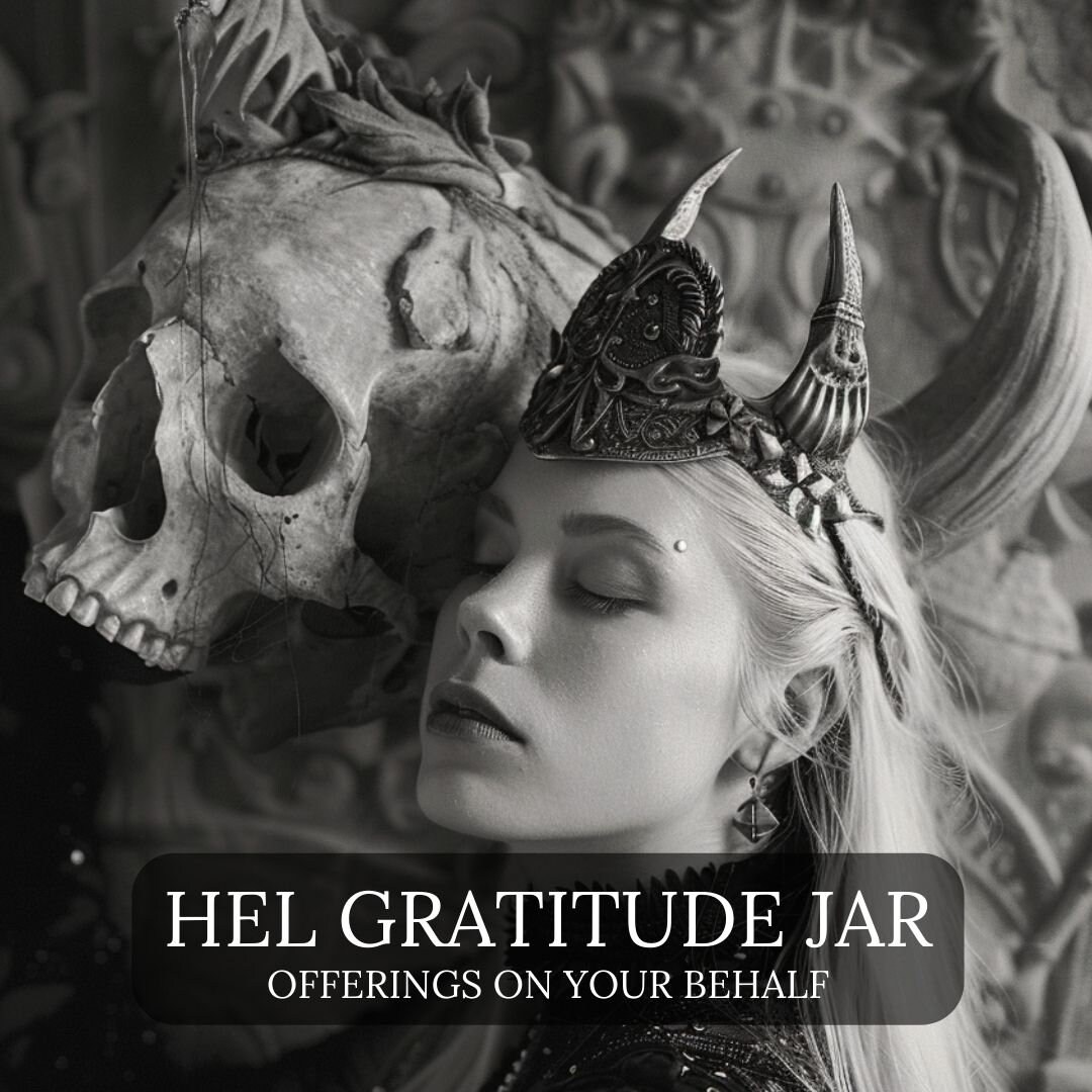 Hel Gratitude and Offering Jar - Etsy