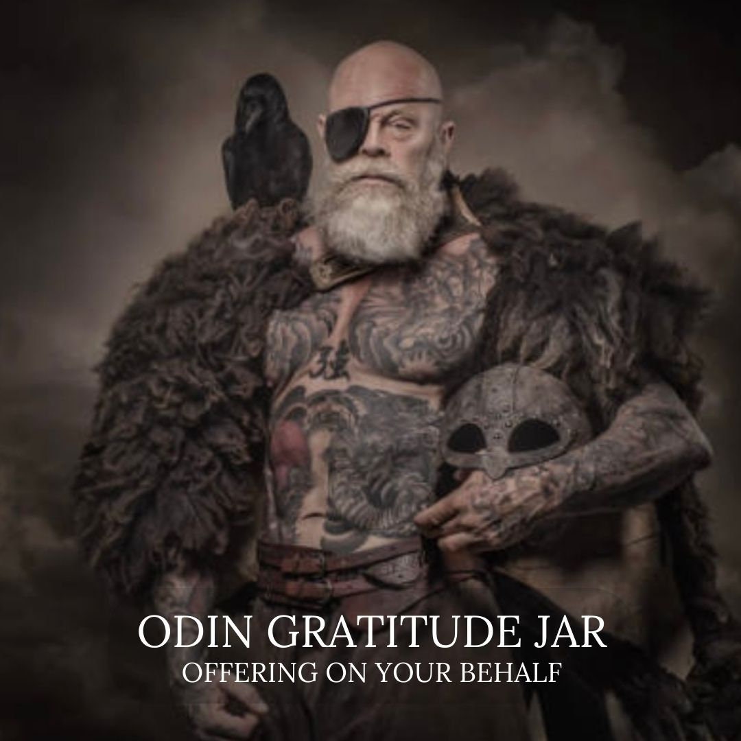 Odin Gratitude and Offering Jar - Etsy