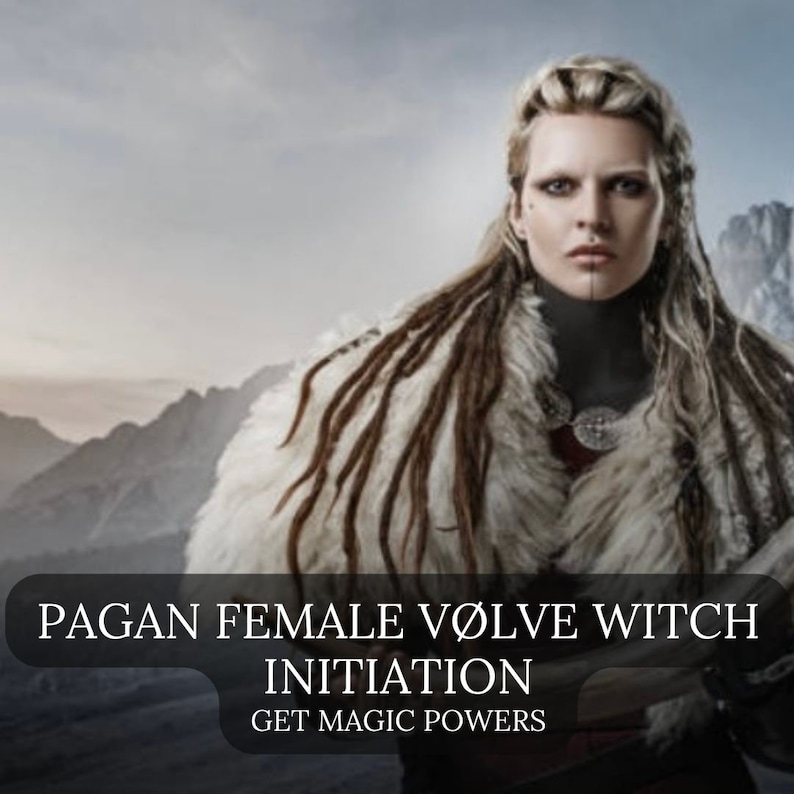 Female Viking Witch Initiation Get Magic Powers Become a Vølve - Etsy