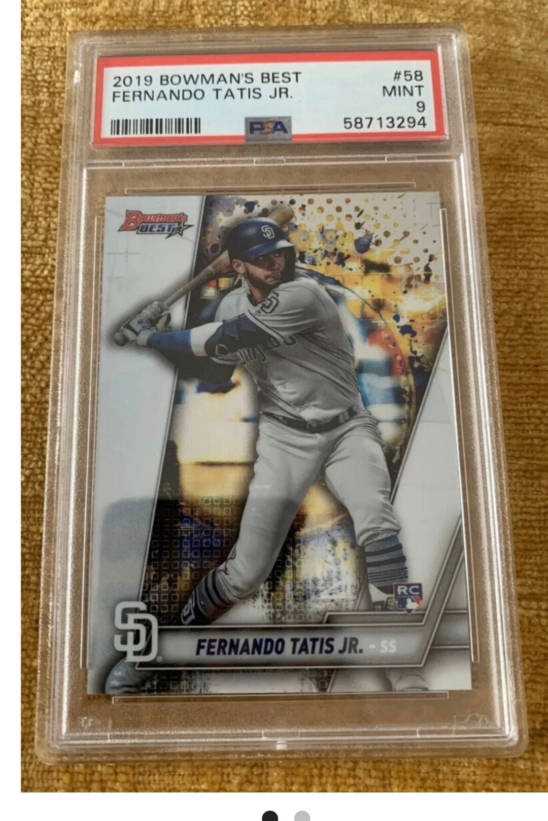 2019 Bowman’s Best Fernando Tatis JR Rookie Card PSA 9 RC Padres Mints ...