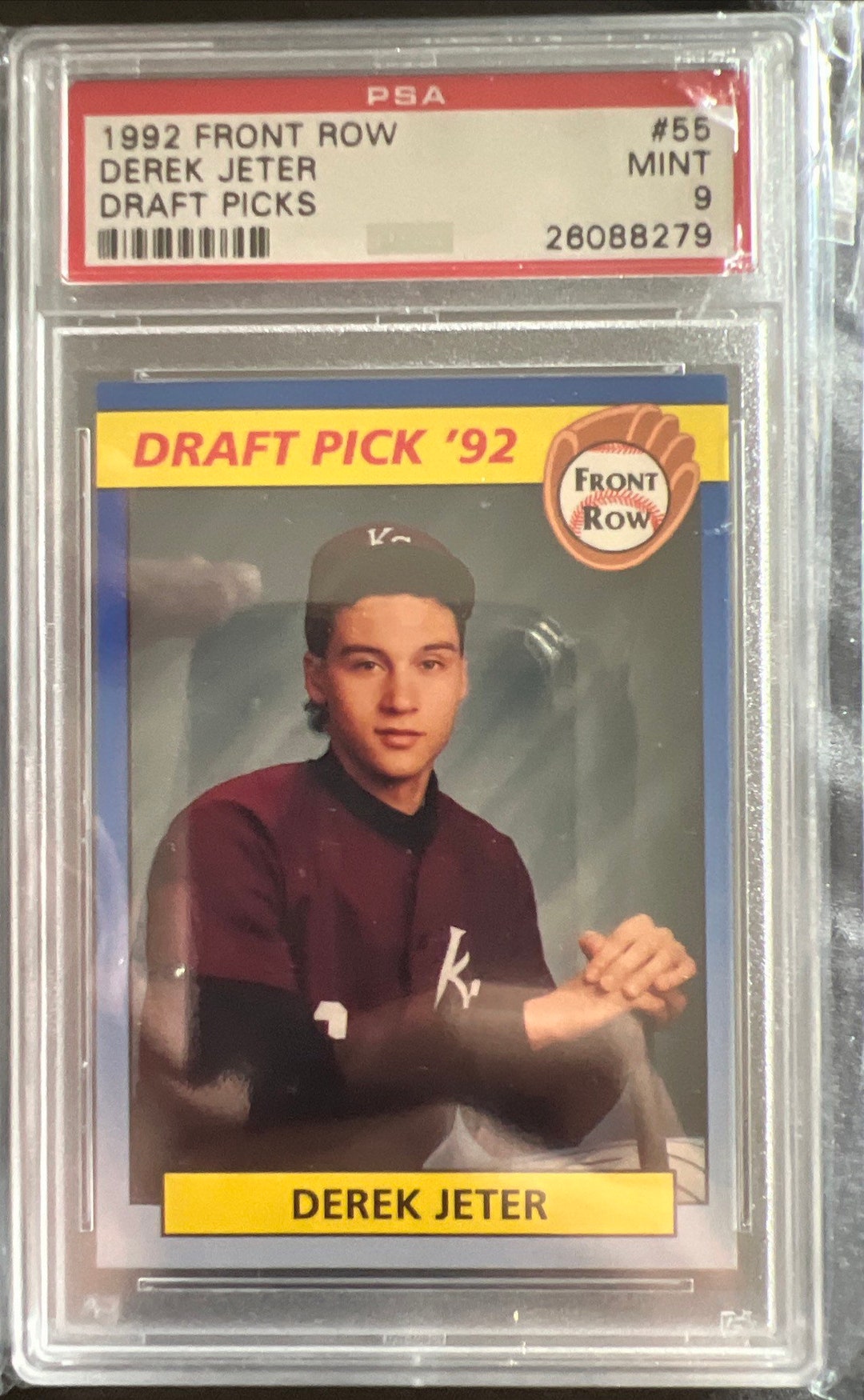 1992 Front Row Draft Picks 55 Derek Jeter Yankees RC Rookie Card HOF ...