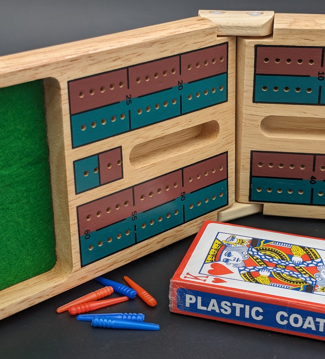 Personalized Cribbage Board - Etsy