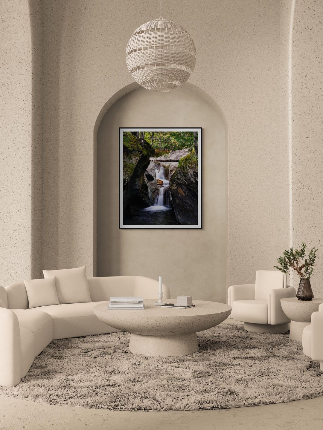 Troll and Fairy Playground Under a New England Waterfall 2 of 2 - Etsy