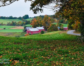The Red Tractor Nature Photography, Landscape Photography, Fall, Autumn ...