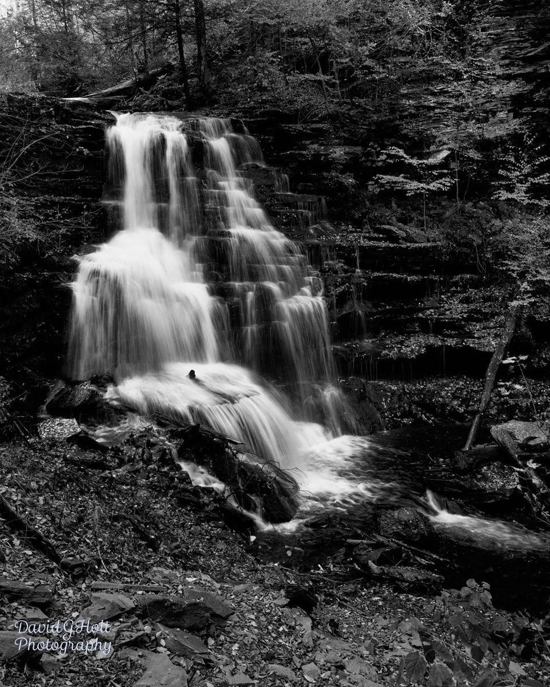 Troll and Fairy Playground in the Waterfall Delaware Water Gap Stunning ...