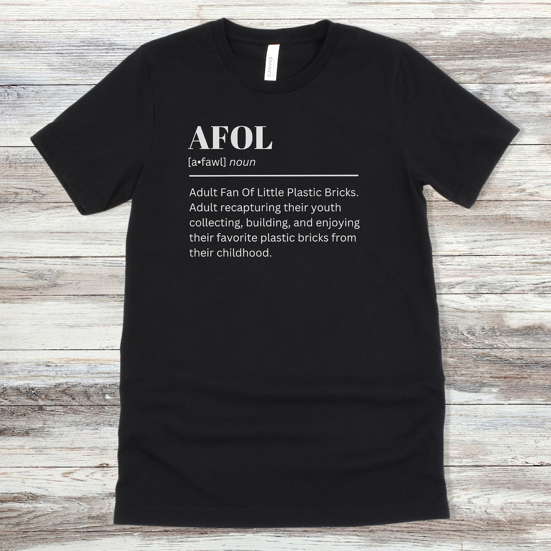 AFOL Definition T-shirt - Etsy