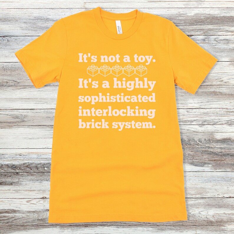 It's Not A Toy Bricks T-shirt - Etsy