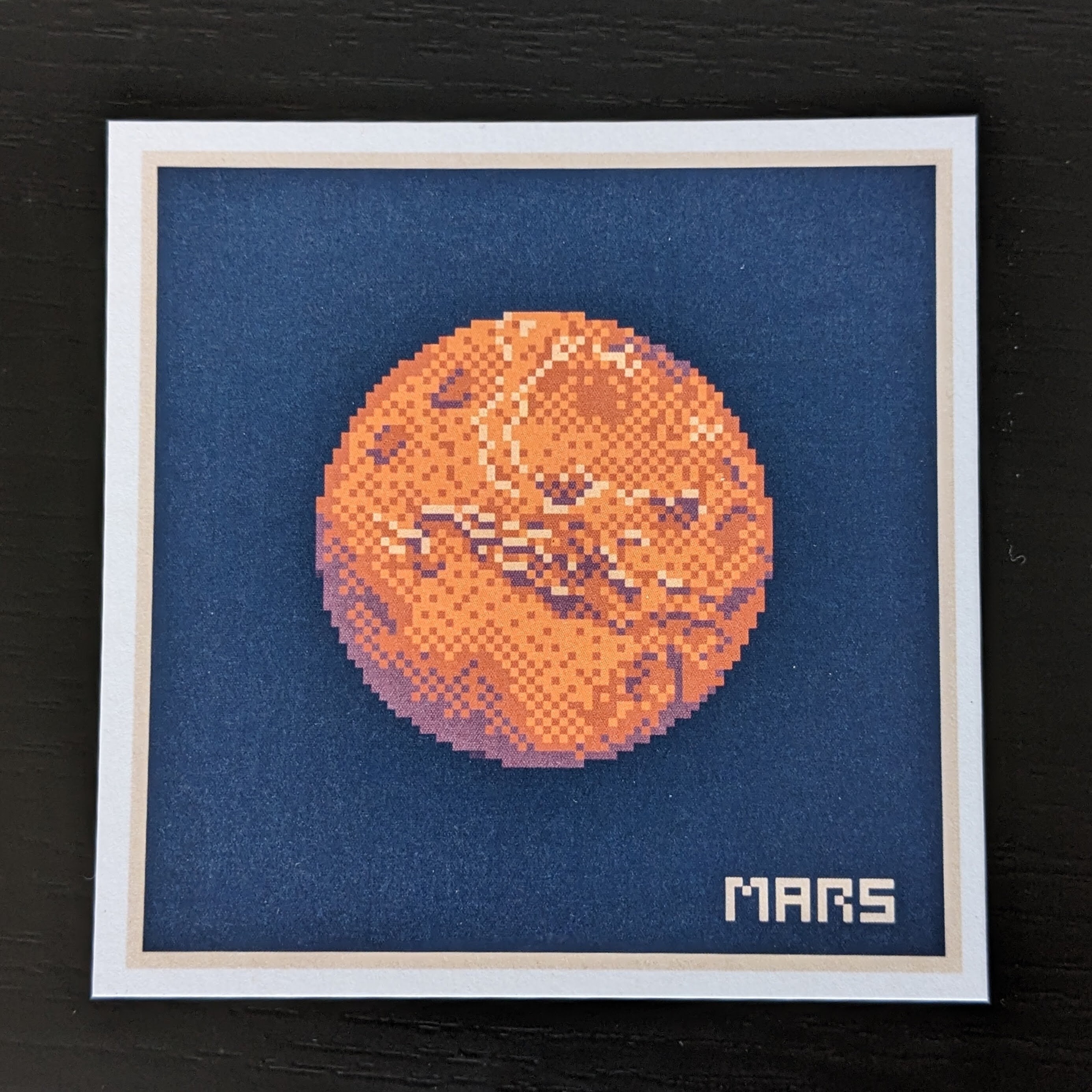 4x4 Pixel Mars - Etsy