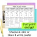 Long Division Posters Showing Step-by-step Process Printable Reference ...