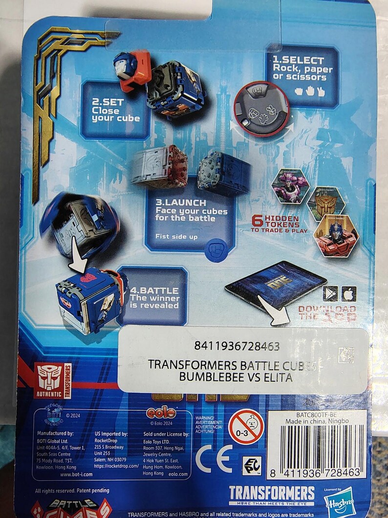 Transformer Battle Cubes Bumblebee VS Elita - Etsy