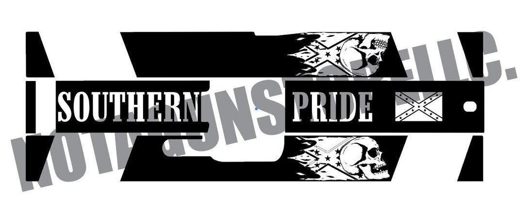 Glock 17 Southern Pride Laser Engraving File - Etsy