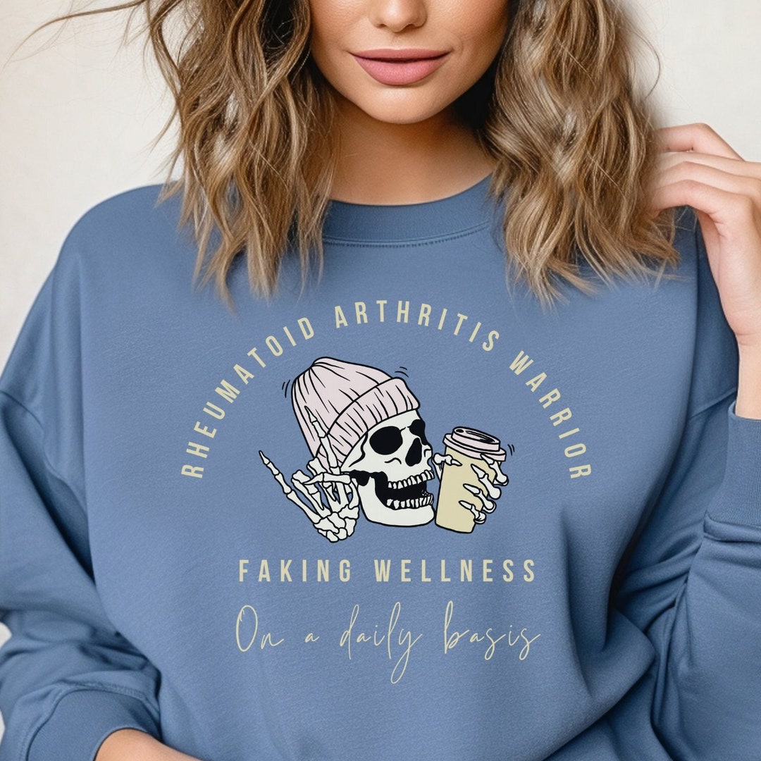 Rheumatoid Arthritis Humour Sweatshirt for Her. Funny Rheumatoid ...