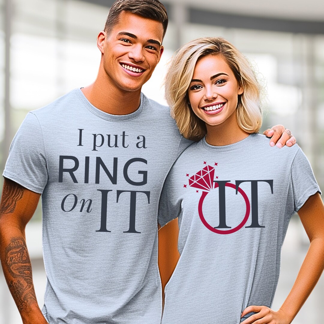 Engagement Announcement T-shirts: Matching Couple Tees - Etsy Canada