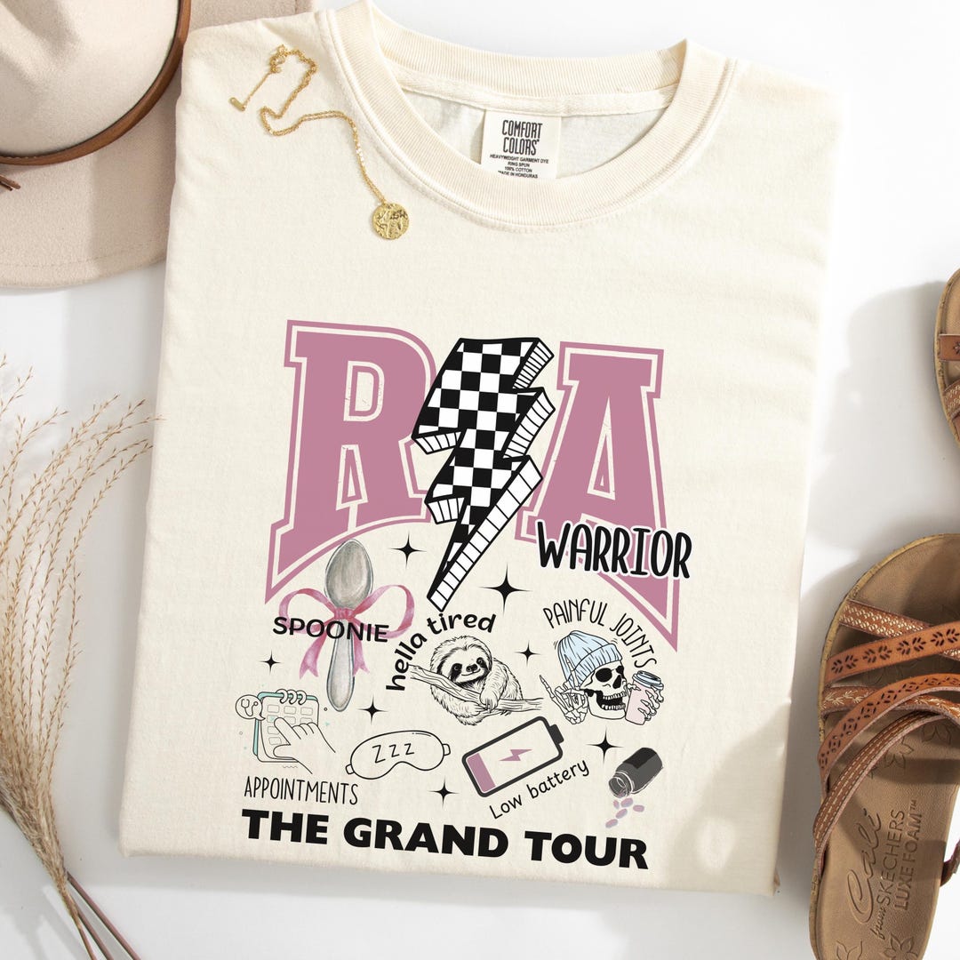 Comfort Colours Rheumatoid Arthritis T Shirt RA Illness Dark Humor ...