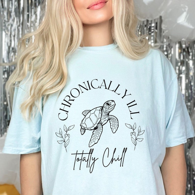 Oversized Comfort Colours Chronic Illness Coconut Girl Style Beach T ...