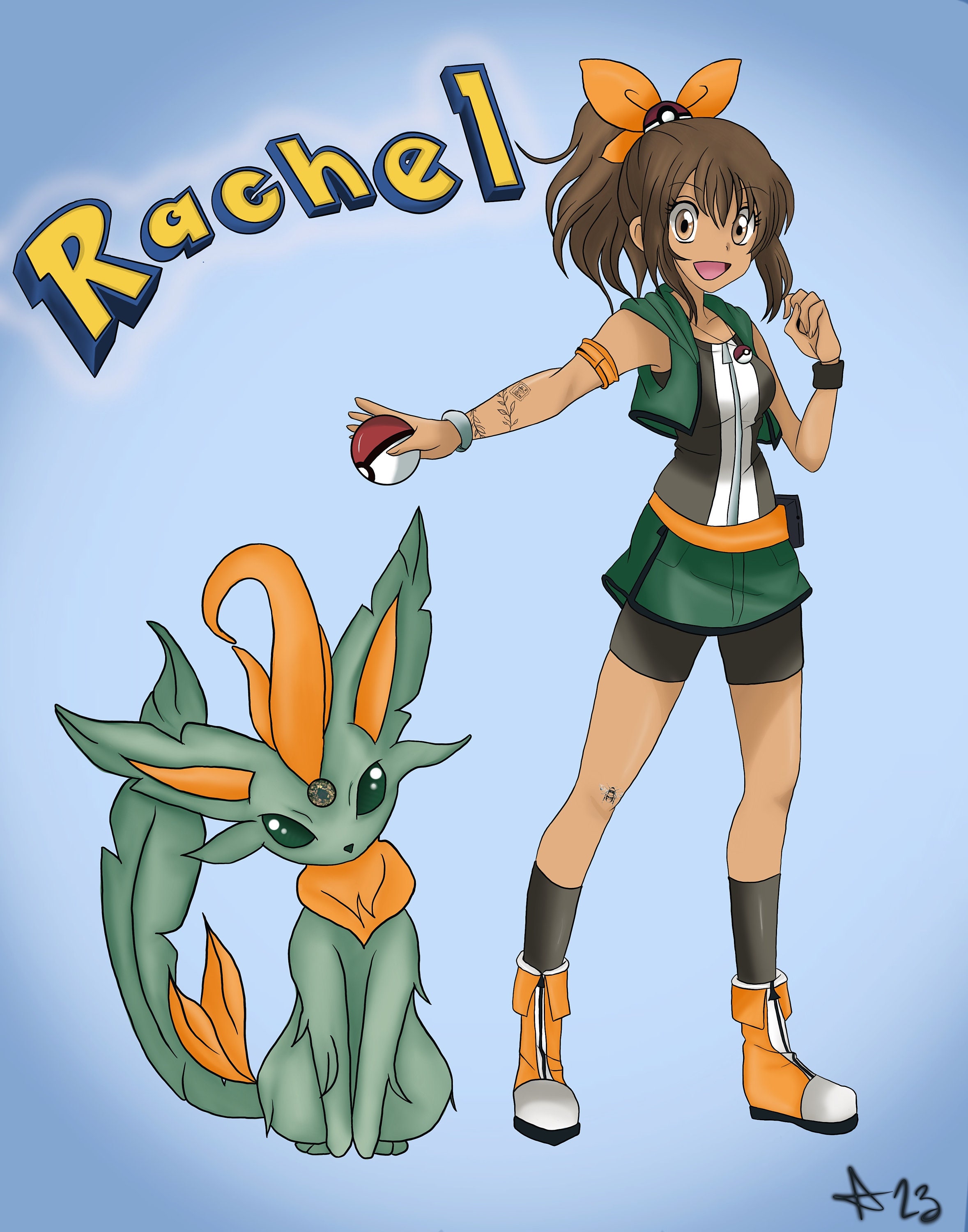 Customizable Pokemon Trainer DIGITAL PRINT gift for Any Pokemon Lover ...