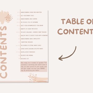 ADHD Screen Time Addiction Worksheets, Digital Dopamine Detox, CBT EMDR ...