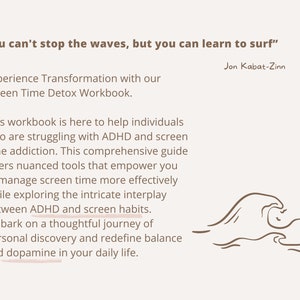 ADHD Screen Time Addiction Worksheets, Digital Dopamine Detox, CBT EMDR ...