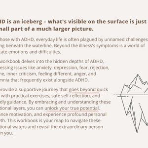 ADHD Iceberg Workbook: Emotional Regulation & CBT (digital Download) - Etsy
