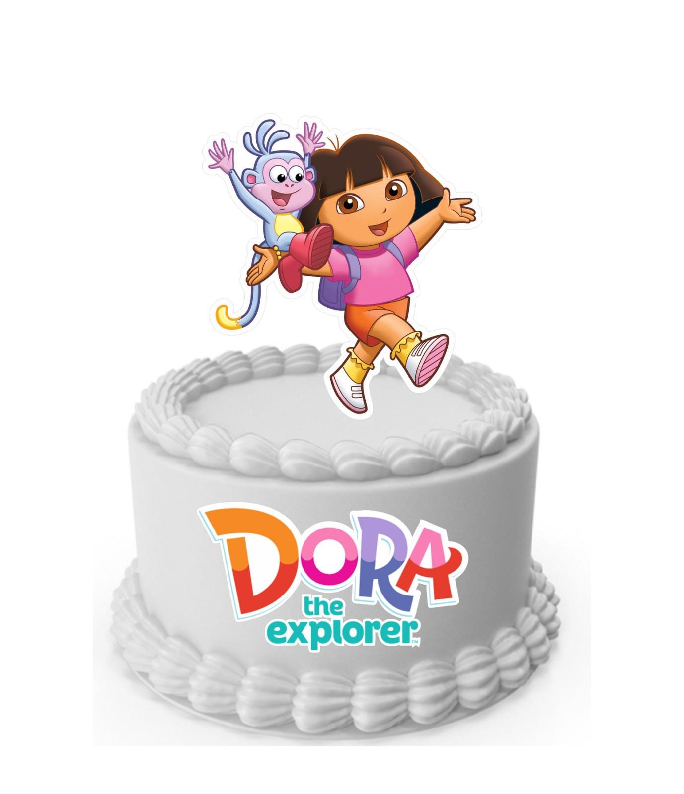 Dora the Explorer Topper - Etsy