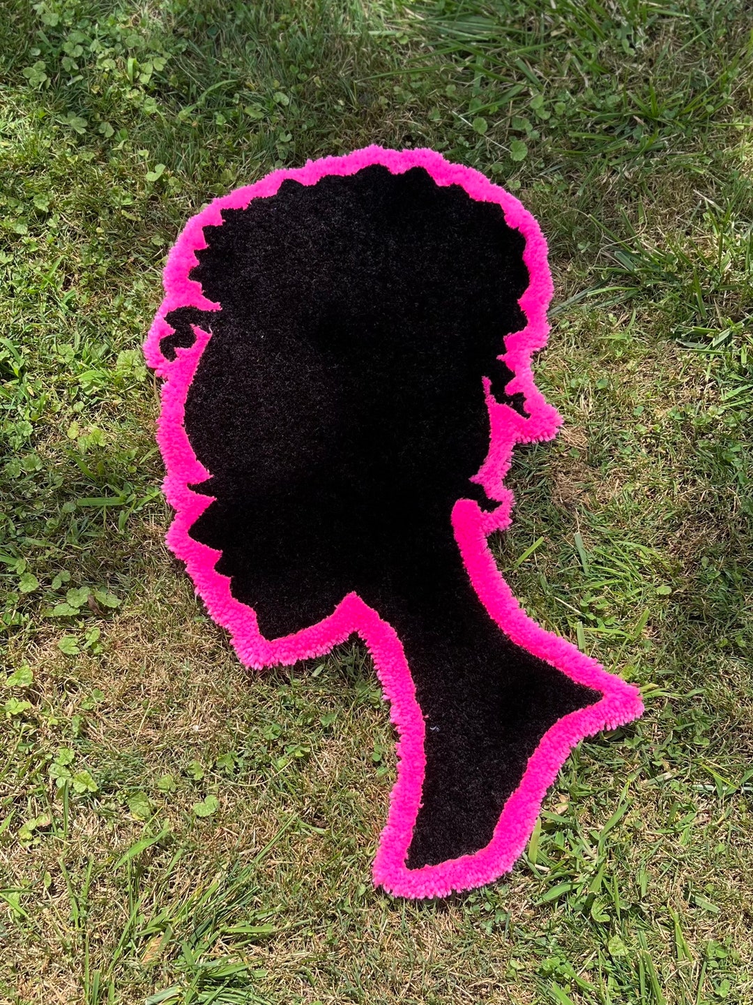 Curly Barbie - Handmade Rug - Etsy