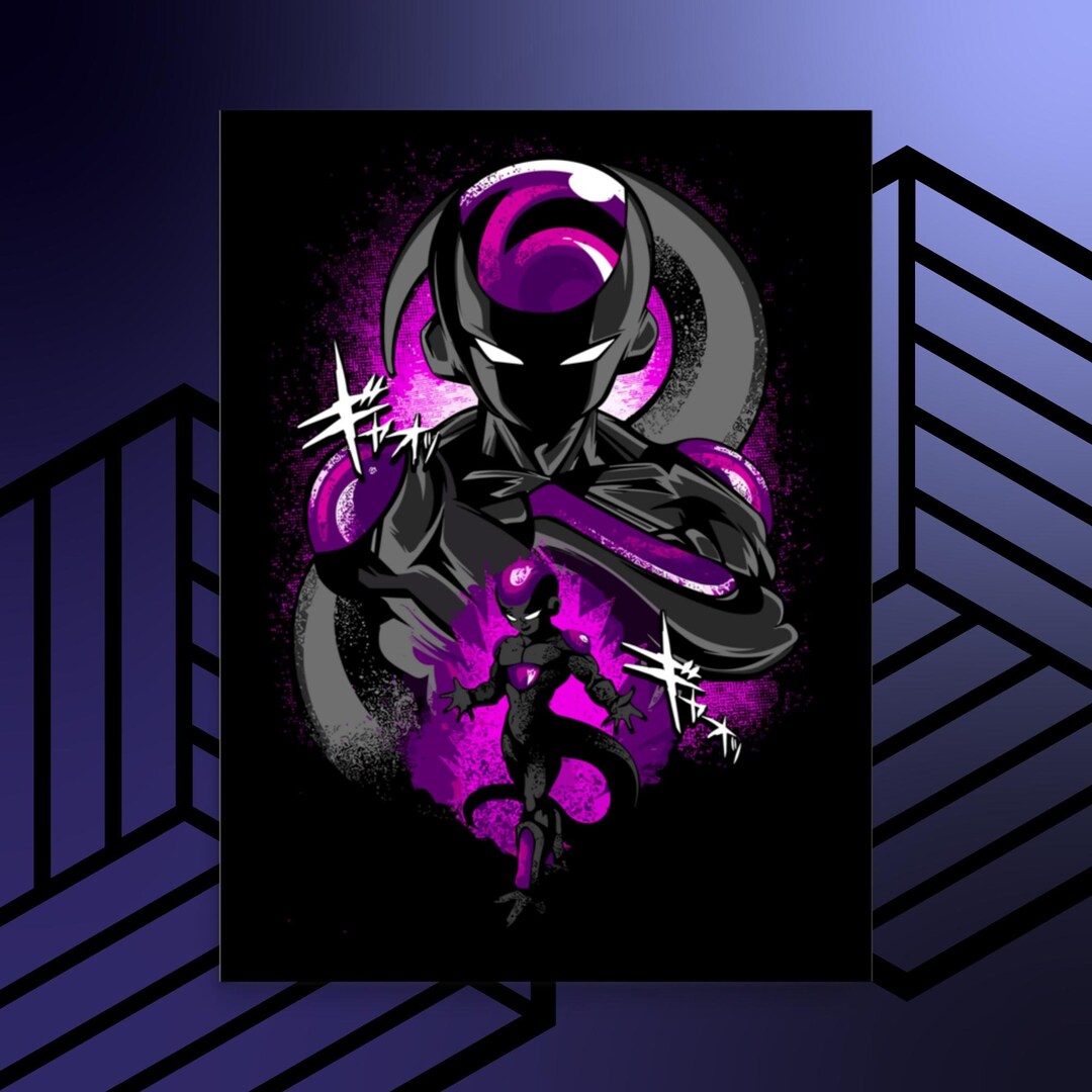 Final Form Frieza Poster Dragon Ball Z, Dragon Ball Posters, Streamer ...