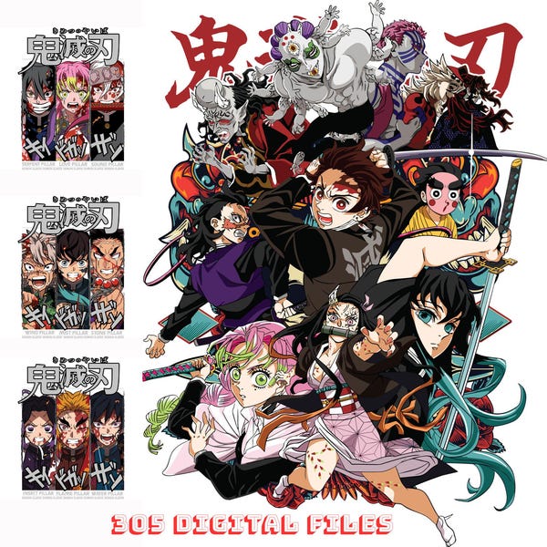 Demon Slayer - Etsy