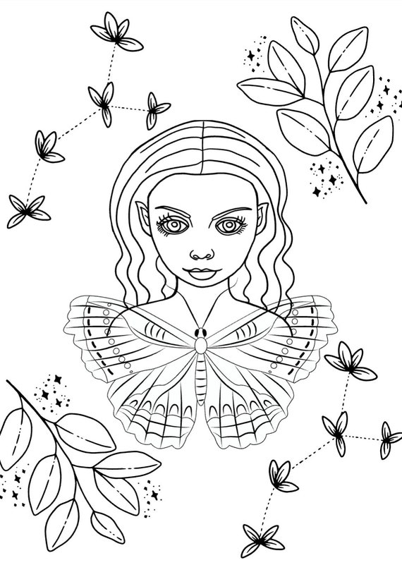 Mystic Coloring Pages