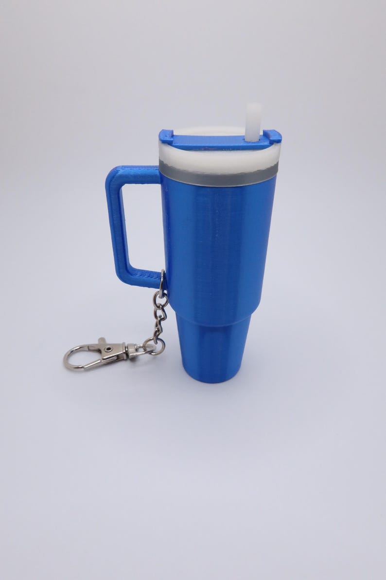 Mini Stanley Tumbler Keychain | Glow-in-the-dark Lid | Chapstick Holder ...