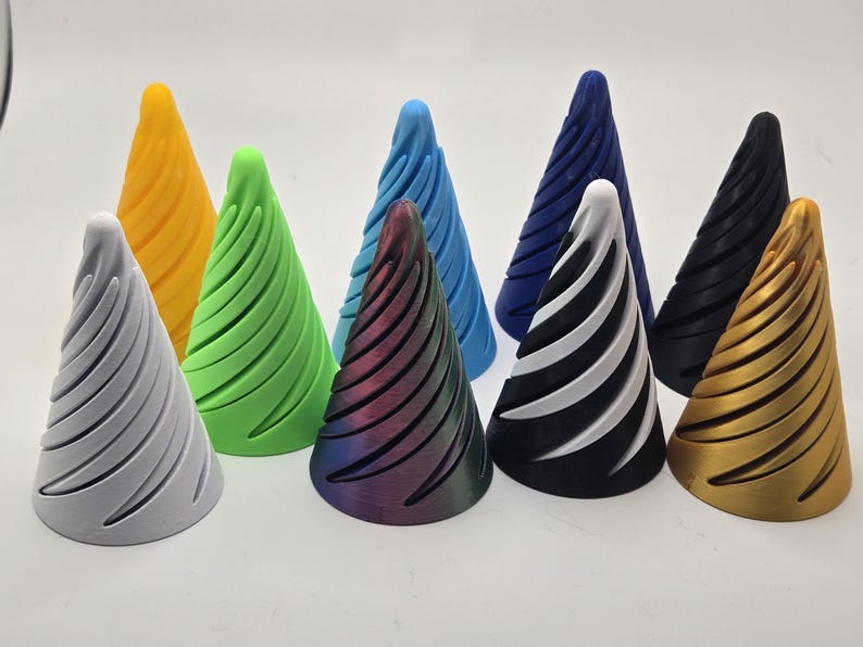 3D Printed Spiral Tree Fidget Toy - Spiral Spin Design – Perfect ...