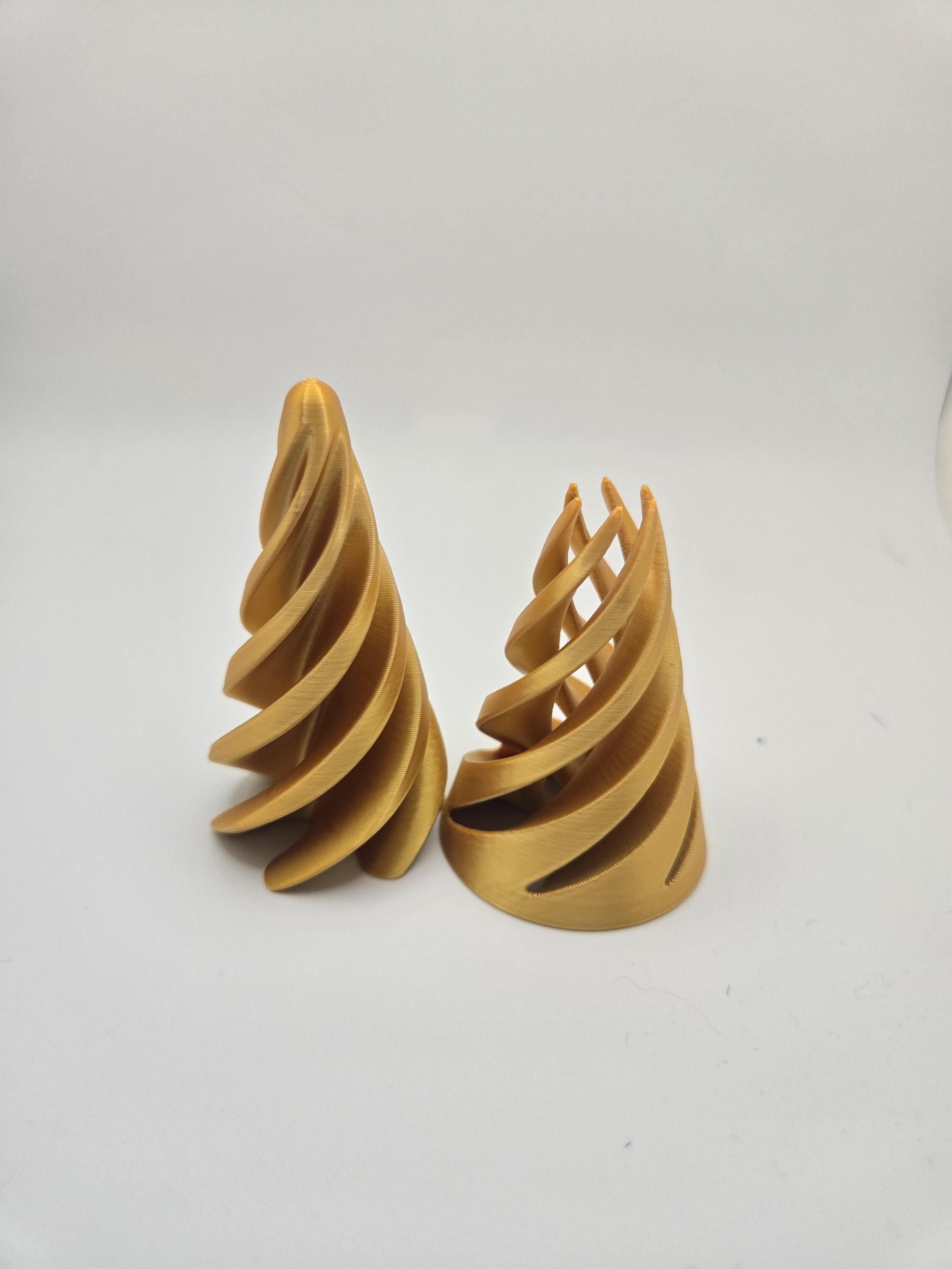 3D Printed Spiral Tree Fidget Toy - Spiral Spin Design – Perfect ...