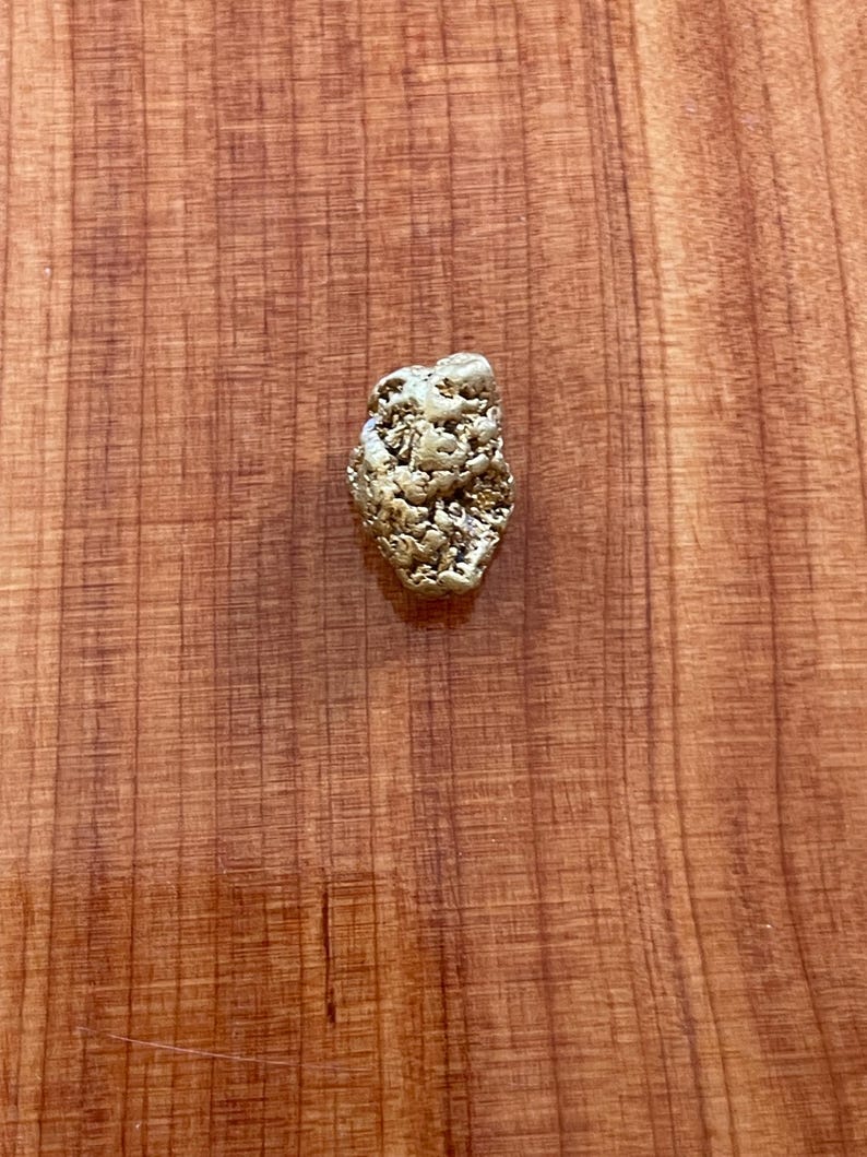 NATURAL GOLD NUGGET! - Etsy