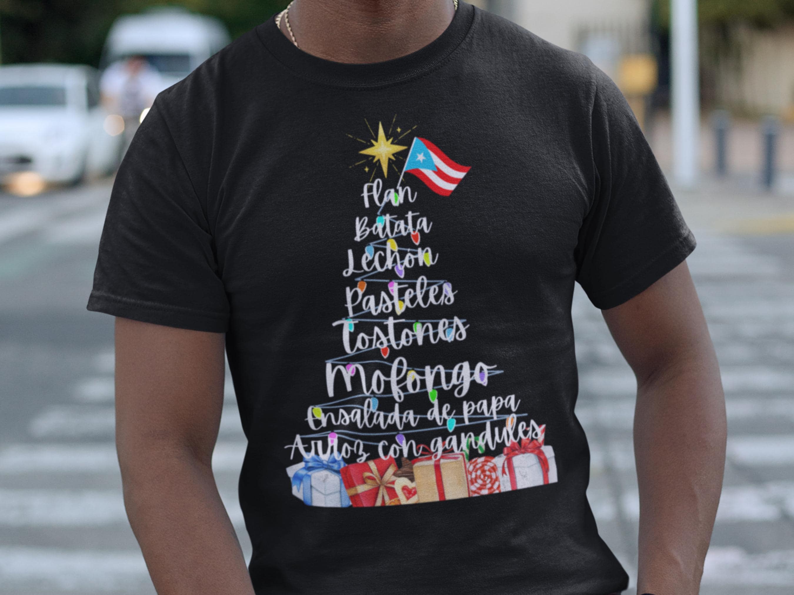 Puerto Rican Christmas Tree Shirt, Holiday Food Traditions, Flan ...