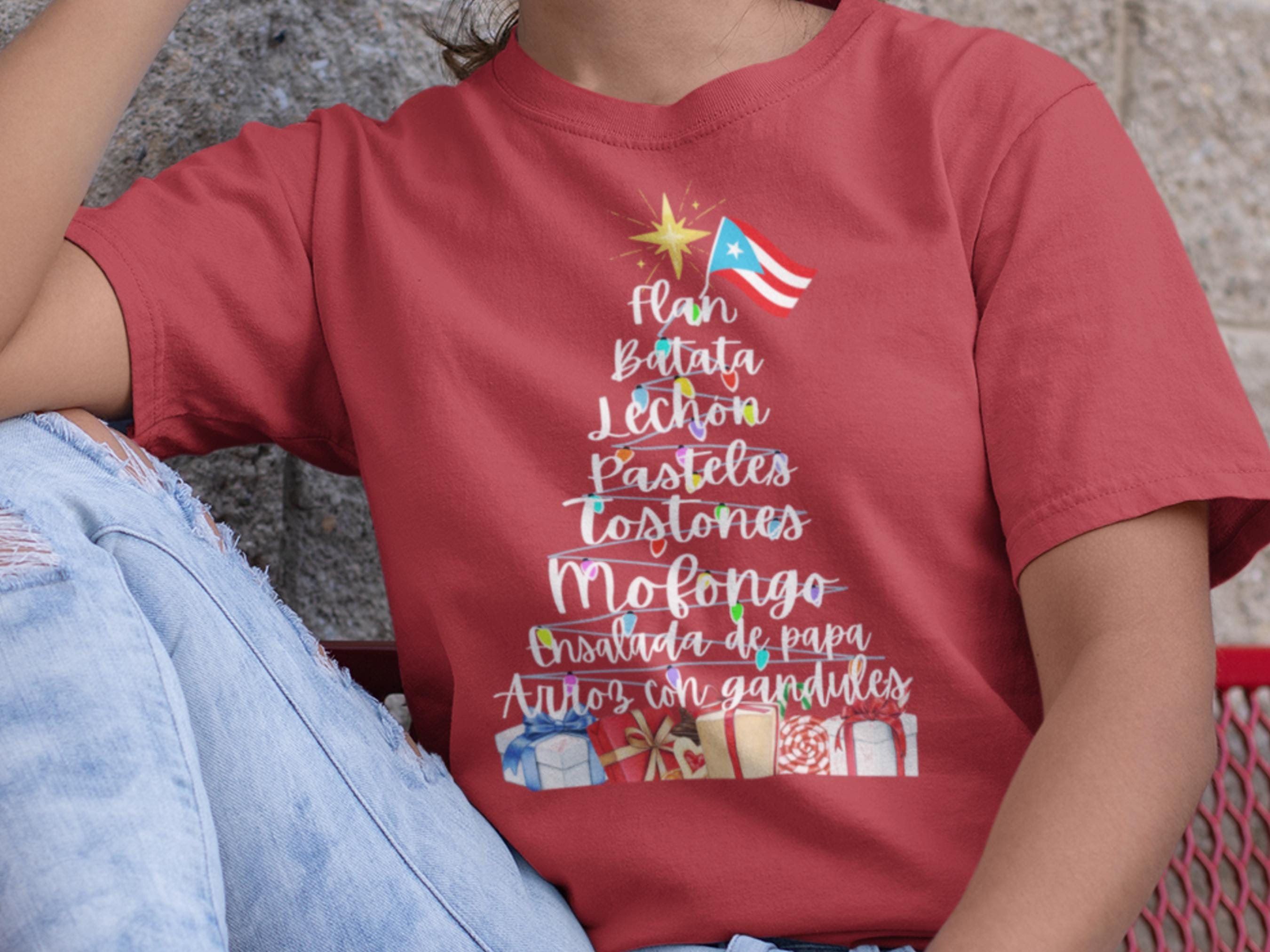 Puerto Rican Christmas Tree Shirt, Holiday Food Traditions, Flan ...