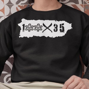 Puerto Rico Map Sweatshirt, 100x35 Taino Sun & Machetes, Boricua Pride ...