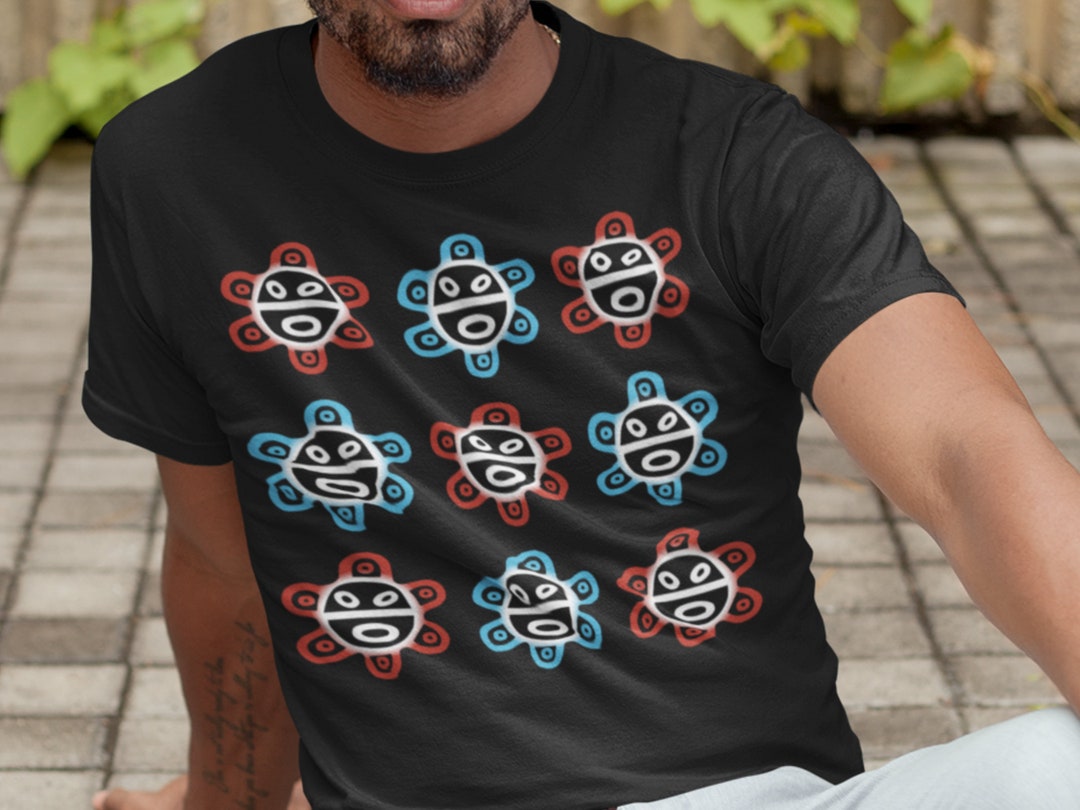 Puerto Rico Taino Sun Symbol T-shirt, Boricua Heritage Shirt, Taino Sol ...