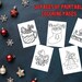 40 Christmas Coloring Printable Pages | Easy and Simple Designs | Kids ...