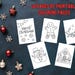 40 Christmas Coloring Printable Pages | Easy and Simple Designs | Kids ...