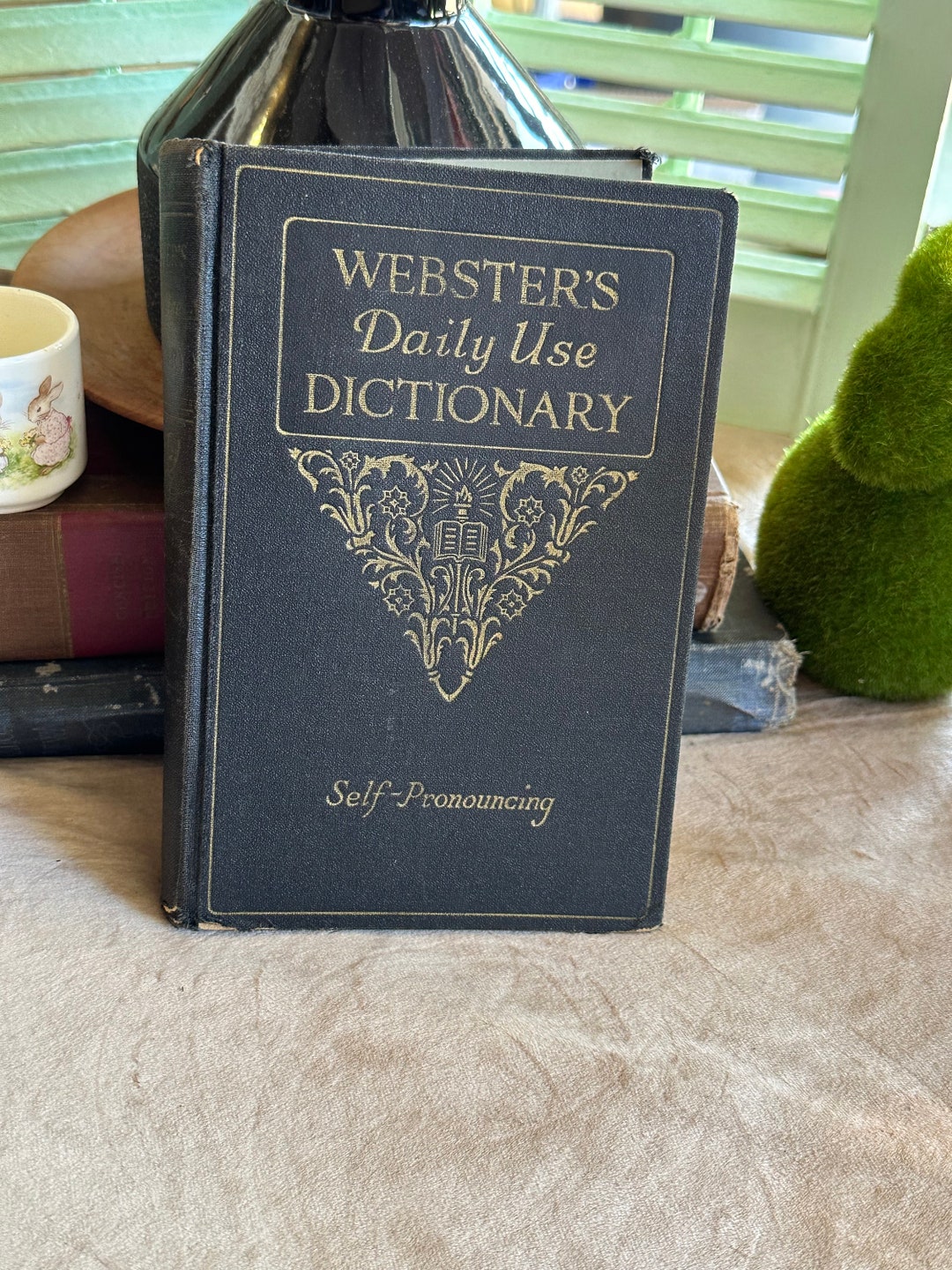 Vintage Websters Daily Use Dictionary 1932 - Etsy