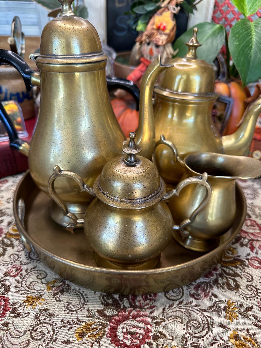 Vintage 5 Piece EPNS Teapot Set - Etsy