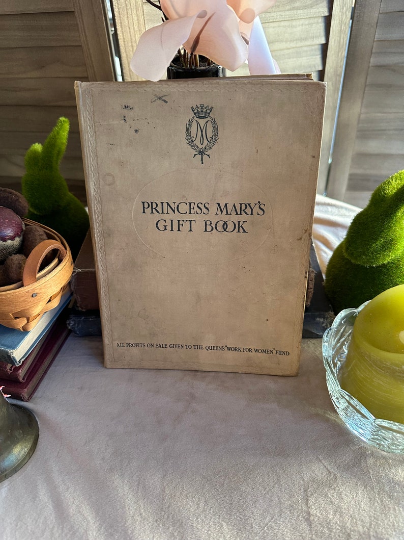 Vintage Princess Marys Gift Book - Etsy