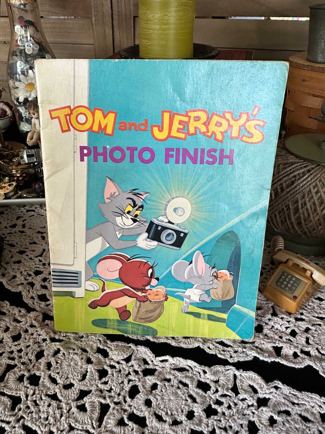 Vintage Tom and Jerry’s Photo Finish 1974 - Etsy