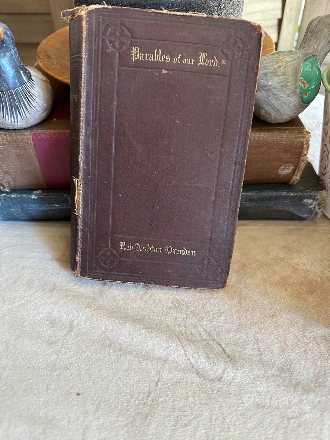 Vintage Parables of Our Lord Book 1864 - Etsy