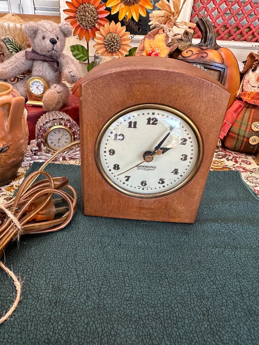 Vintage Hammond Synchronous Clock - Etsy