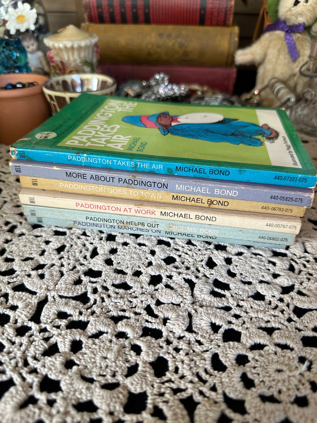 Set of 6 Vintage Paddington Bear Books 1971-1974 - Etsy