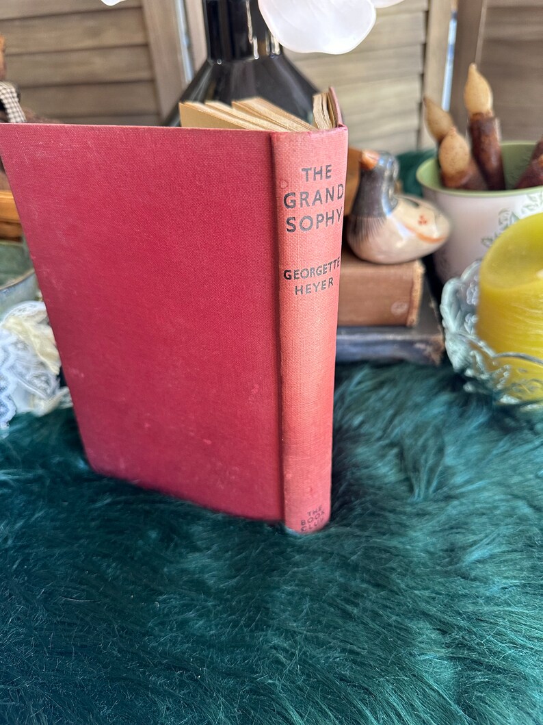 The Grand Sophy Book - Etsy